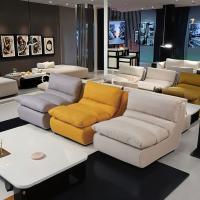 China Sectional Modular Compressed Sofa Lazy Sofa Set for Sleeping Lying Single Person Bean Bag Sofa for Small Apartment Balcony for sale