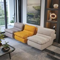 China Sectional Modular Compressed Sofa Lazy Sofa Set for Sleeping Lying Single Person Bean Bag Sofa for Small Apartment Balcony for sale