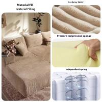 China Customized Fabric Compressed Sofa Set with Rebonded Foam for Living Room 7-30 Days Delivery for sale