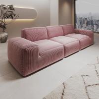 China Fabric Modular Reclining Sectional Sofa for Living Room Modern Design 3-Seat for sale