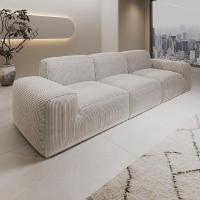 China Fabric Modular Reclining Sectional Sofa for Living Room Modern Design 3-Seat for sale