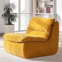 China Modern Convertible Extendable Single Seat Sofa Set with Rebonded Foam and Fabric for Living Room for sale