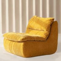 China Modern Convertible Extendable Single Seat Sofa Set with Rebonded Foam and Fabric for Living Room for sale