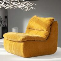 China Modern Convertible Extendable Single Seat Sofa Set with Rebonded Foam and Fabric for Living Room for sale