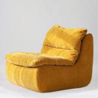 China Modern Convertible Extendable Single Seat Sofa Set with Rebonded Foam and Fabric for Living Room for sale
