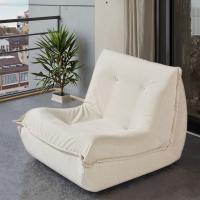 China Modern Single Seat Teddy Sofa Custom Home Furniture with Rebonded Foam Filling for Apartment Living Room Hotel Use for sale