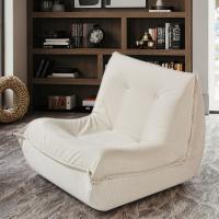 China Modern Single Seat Teddy Sofa Custom Home Furniture with Rebonded Foam Filling for Apartment Living Room Hotel Use for sale