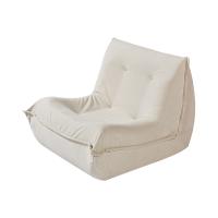 China Modern Single Seat Teddy Sofa Custom Home Furniture with Rebonded Foam Filling for Apartment Living Room Hotel Use for sale