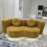 China Modern 3-Seater Compressed Sofa Bed with Rebonded Foam Fabric for Living Room School for sale