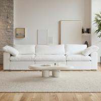 China Nordic Style Modular Daybed Couch Sofa Set with Washable Linen Fabric for Living Room Apartment Villa for sale