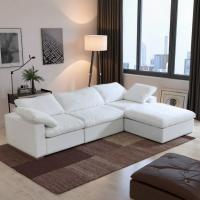 China Nordic Style Modular Daybed Couch Sofa Set with Washable Linen Fabric for Living Room Apartment Villa for sale
