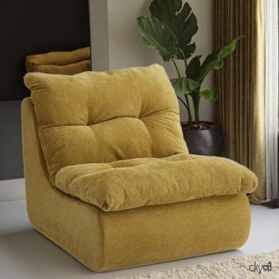 China Single Person Compressed Sofa Bean Bag Chair 32D Sponge Fabric Lounge for Living Room Bedroom Wholesale for sale
