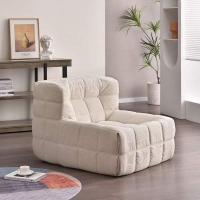 China Fabric Upholstery Bean Bag Chair Lounge Sofa 35D Sponge Boneless Compressed for Living Room for sale