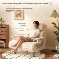 China Vintage Multi-functional Foldable and Extendable Sofa Bed Three Modes Leisure Sofa Chair Single Cloud Sofa Bed for Living Room for sale