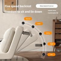 China Vintage Multi-functional Foldable and Extendable Sofa Bed Three Modes Leisure Sofa Chair Single Cloud Sofa Bed for Living Room for sale