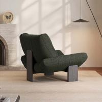 China Custom Luxury Solid Wood Accent Chair for Home Office Hotel Living Room Club Reception Negotiation Single Seat for sale