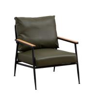 China Italian Style Single Seat Leisure Sofa Chair Ergonomic Tiger Chair with Cushion for Hotel Villa for sale