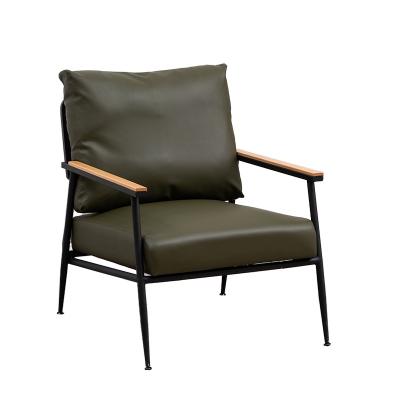 China Italian Style Single Seat Leisure Sofa Chair Ergonomic Tiger Chair with Cushion for Hotel Villa for sale