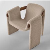 China Italian Style Modern Crab Design Accent Chair Velvet Leisure Stool for Living Room Bedroom Home Furniture for sale