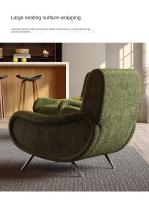 China Custom Modern Single Sofa Chair Chenille Velvet Fabric 304 Stainless Steel Frame Leisure Lounge Recliner Armchair for sale