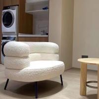 China Single Seat Lamb Fleece Fabric Lazy Sofa Chair Accent Leisure for Hotel Living Room Bedroom for sale