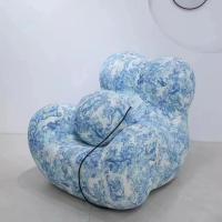 China Modern Striped Fabric Accent Chair Single Seat Recliner with Durable Eco-Friendly Material for Living Room for sale