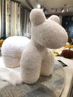 China Cartoon Cute Single-Person Sofa Chair Creative Living Room Accent Pony Ottoman Stool Lazy Leisure Lounge for Bedroom Application for sale