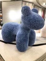 China Cartoon Cute Single-Person Sofa Chair Creative Living Room Accent Pony Ottoman Stool Lazy Leisure Lounge for Bedroom Application for sale