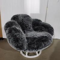 China Custom Single Bear Paw Velvet Lounge Chair with Metal Frame Modern Design for Bedroom Apartment Hotel for sale