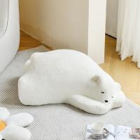 China Lying SnowBear Accent Chair Single Recliner Bean Bag Lounge Cute Design Comfortable Cushion for Balcony Leisure for sale