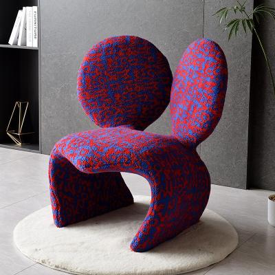 China Creative Mickey Ear-Shaped Accent Chair for Living Room Bedroom Casual Lazy Lounge Chair 80cm for sale