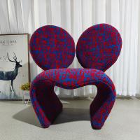 China Creative Mickey Ear-Shaped Accent Chair for Living Room Bedroom Casual Lazy Lounge Chair 80cm for sale