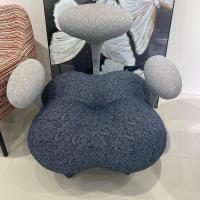 China Creative Single-Seater Magic Balloon Chair Irregular Accent Sofa for Bedroom Dining Leisure Armchair 80cm for sale