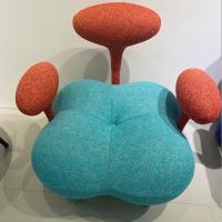 China Creative Single-Seater Magic Balloon Chair Irregular Accent Sofa for Bedroom Dining Leisure Armchair 80cm for sale