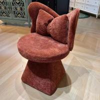 China Italian Style Single Seater Swivel Lounge Chair Minimalist Luxury Accent Vanity Chair for Bedroom Apartment for sale