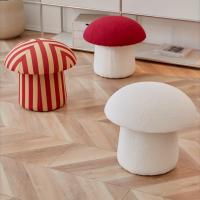 China Eco-Friendly Mushroom Stool Portable Shoe Changing Accent Chair for Living Room Bedroom Apartment School Use for sale