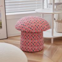 China Eco-Friendly Mushroom Stool Portable Shoe Changing Accent Chair for Living Room Bedroom Apartment School Use for sale