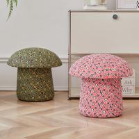 China Eco-Friendly Mushroom Stool Portable Shoe Changing Accent Chair for Living Room Bedroom Apartment School Use for sale