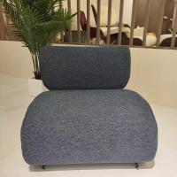 China Designer Irregular Metal Frame Eco-Friendly Accent Chair for Dining Hotel Gym Living Room 50cm Seat Height for sale