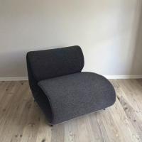 China Designer Irregular Metal Frame Eco-Friendly Accent Chair for Dining Hotel Gym Living Room 50cm Seat Height for sale