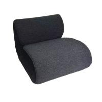 China Designer Irregular Metal Frame Eco-Friendly Accent Chair for Dining Hotel Gym Living Room 50cm Seat Height for sale