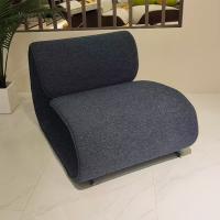 China Designer Irregular Metal Frame Eco-Friendly Accent Chair for Dining Hotel Gym Living Room 50cm Seat Height for sale