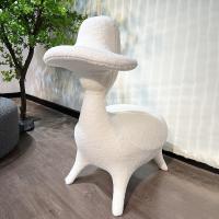 China Cartoon Donald Duck Convertible Children Stool Lounge Chair Soft Durable 50cm Living Room Accent for sale