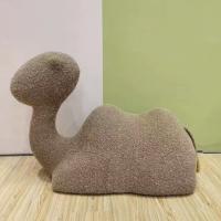China Cartoon Camel Convertible Kids Stool Single Seat Accent Chair Creative Cute Animal Shape Mini Child Chair 30cm for sale