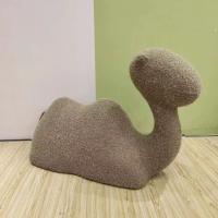 China Cartoon Camel Convertible Kids Stool Single Seat Accent Chair Creative Cute Animal Shape Mini Child Chair 30cm for sale
