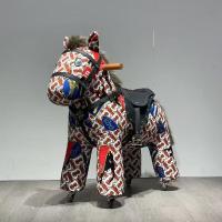 China Creative Pony Shaped Childrens Chair with Wheels Cartoon Animal Design Accent Chair for Bedroom School Living Room for sale