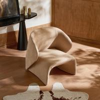 China Velvet Accent Chair with High Density Sponge Cushion for Hotel Apartment Living Room Lounge for sale