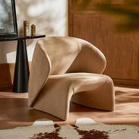 China Velvet Accent Chair with High Density Sponge Cushion for Hotel Apartment Living Room Lounge for sale