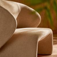 China Velvet Accent Chair with High Density Sponge Cushion for Hotel Apartment Living Room Lounge for sale