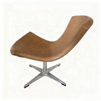 China Modern Leather Lazy Lounge Recliner Swivel Chair 360 Degree Living Room Furniture for Hotel Office for sale